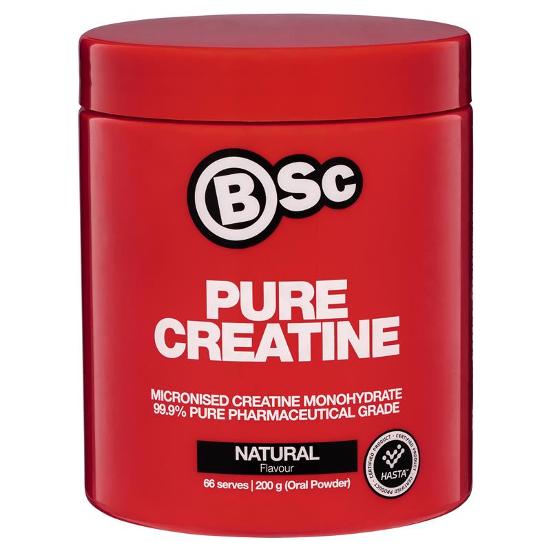 Buy BSc Micronised Creatine Monohydrate 200g Online at Chemist Warehouse®