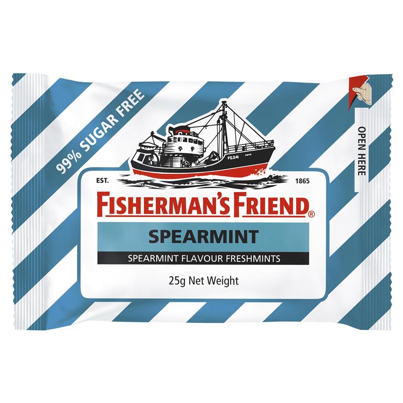 Buy Fisherman's Friend Sugar Free Spearmint 25g Online at Chemist ... Buy Fisherman's Friend Sugar Free Spearmint 25g Online at Chemist ...