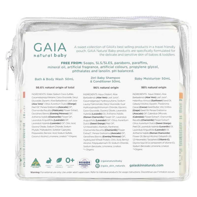 Buy Gaia Natural Baby Mini Traveller Online at Chemist Warehouse®