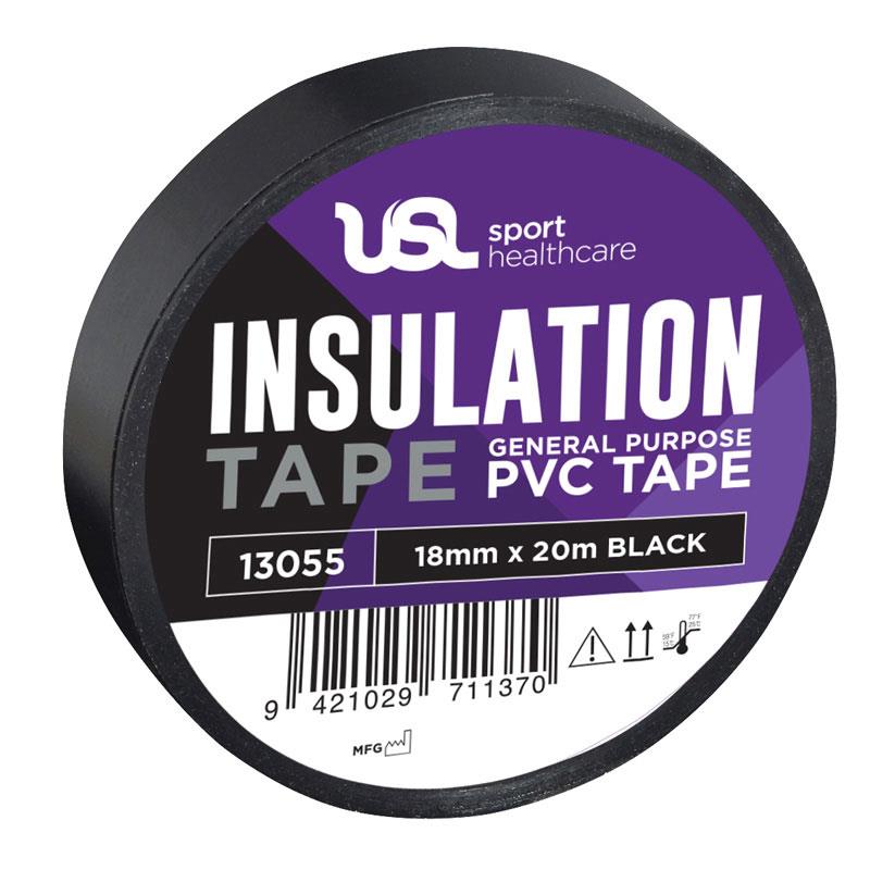 Buy USL Sport Insulation Tape PVC Black 18mm x 20m Online at Chemist ...