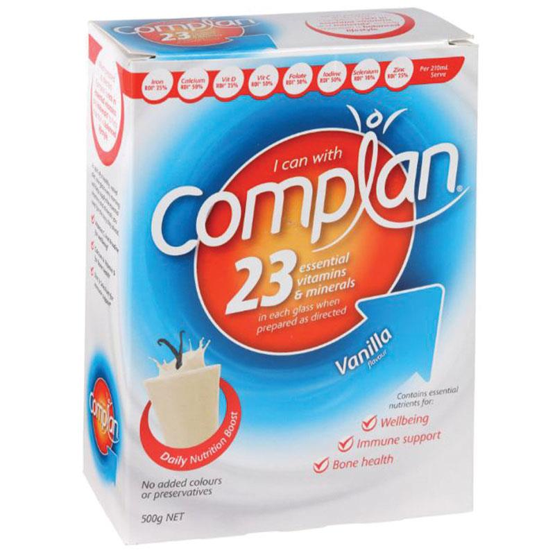 Buy Complan Vanilla 500g Online at Chemist Warehouse®