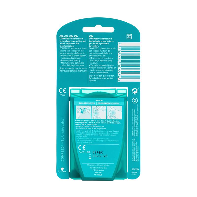 Buy Compeed Callus Plasters 6 Pack Online at Chemist Warehouse®