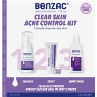 Buy Benzac Acne Control 3 Step Acne Starter Kit Online at Chemist ...