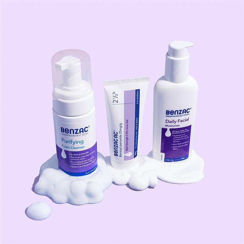 Buy Benzac Acne Control 3 Step Acne Starter Kit Online at Chemist ...