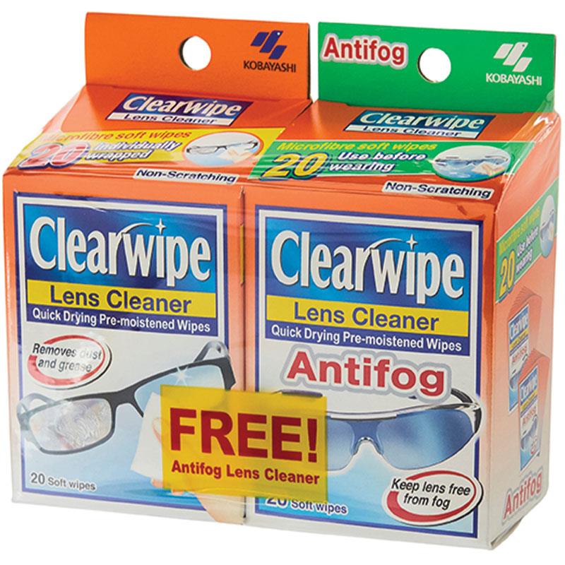 Buy Clearwipe Lens Cleaner Twin Pack Online at Chemist Warehouse®