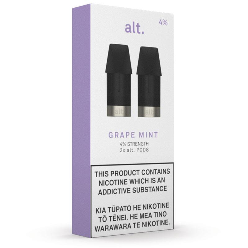 Buy alt. Pods Grape Mint 4% 2 Pack Online at Chemist Warehouse®