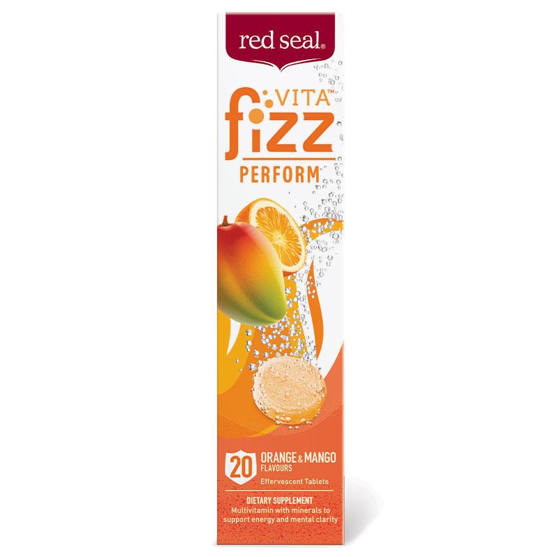 Buy Red Seal VitaFizz Perform Orange Mango 20 Effervescent Tablets ...
