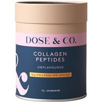 Buy Dose & Co. Collagen Peptides Unflavoured 200g Online at Chemist ...