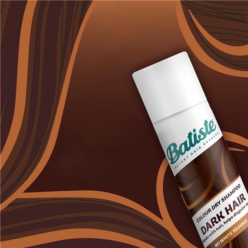 Buy Batiste Dry Shampoo Dark Hair 200ml Online at Chemist Warehouse®