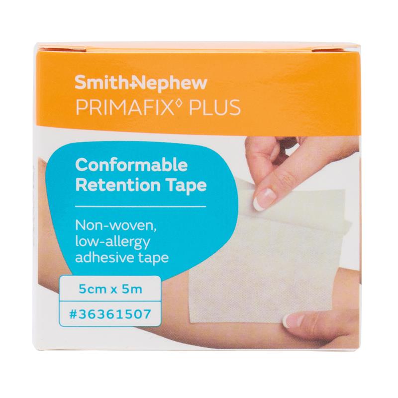 Buy Primafix Plus Conformable Retention Tape 5cm x 5m Online at Chemist ...