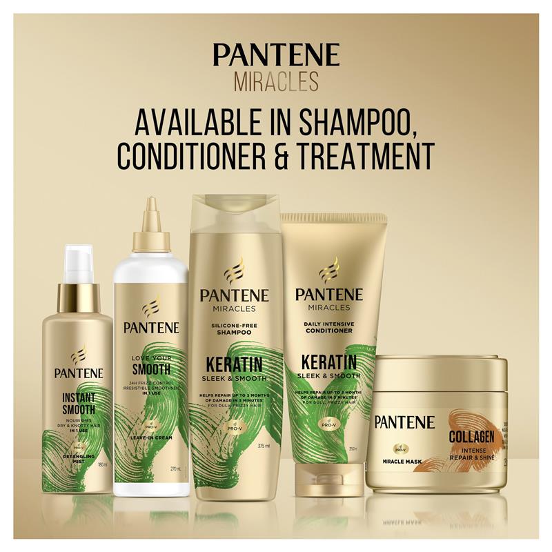 Buy Pantene Love Your Smooth Leave-In Hair Creme 270ml Online at ...