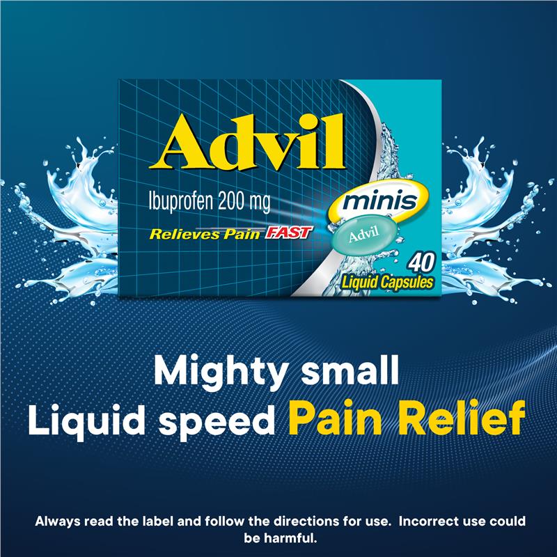 Buy Advil 20 Mini Liquid Capsules Online at Chemist Warehouse®