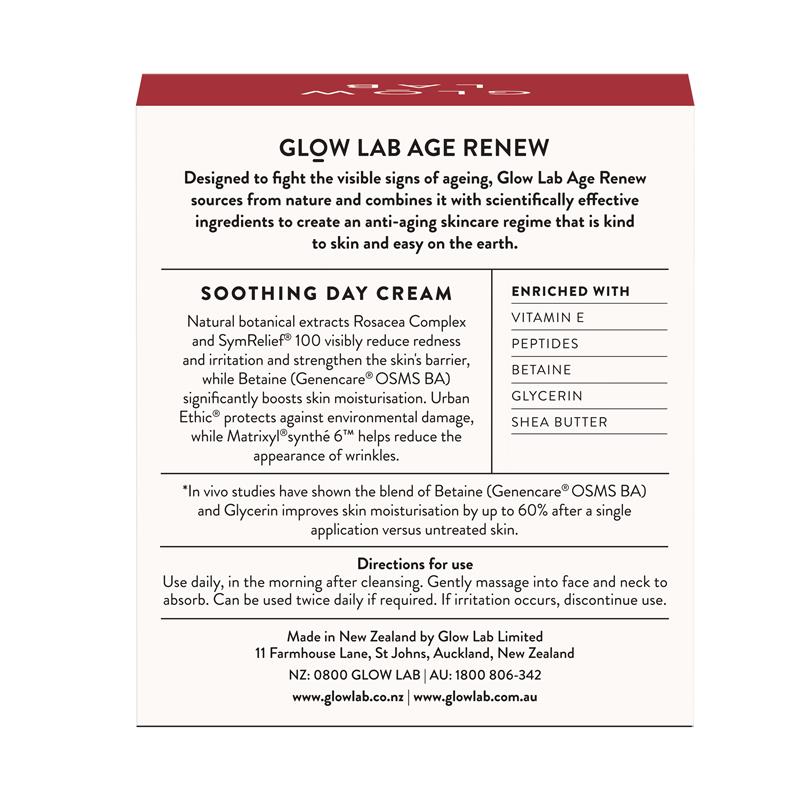 Buy Glow Lab Age Renew Soothing Day Cream 50g Online at Chemist Warehouse®