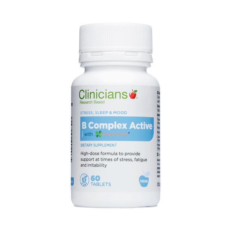 Buy Clinicians B Complex Active 60 Tablets Online at Chemist Warehouse®