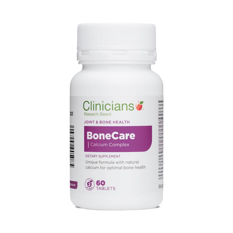 Buy Clinicians Bonecare Calcium Complex 60 Tablets Online at Chemist ...