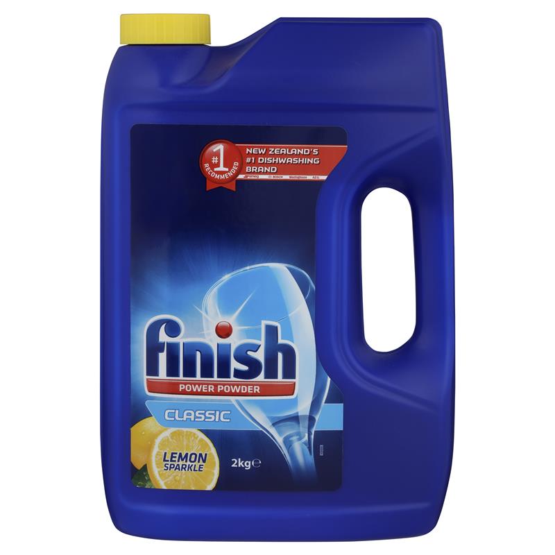 Buy Finish Dishwasher Power Powder Classic Lemon Sparkle 2kg Online at ...