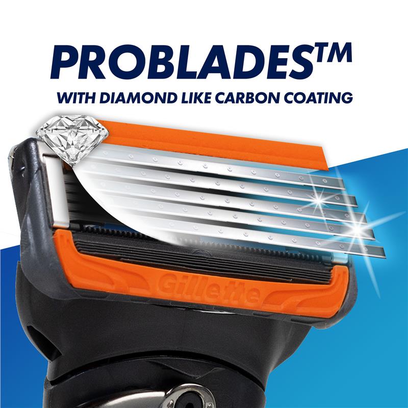 Buy Gillette Fusion Proglide Power Razor Blades 4 Pack Online at ...