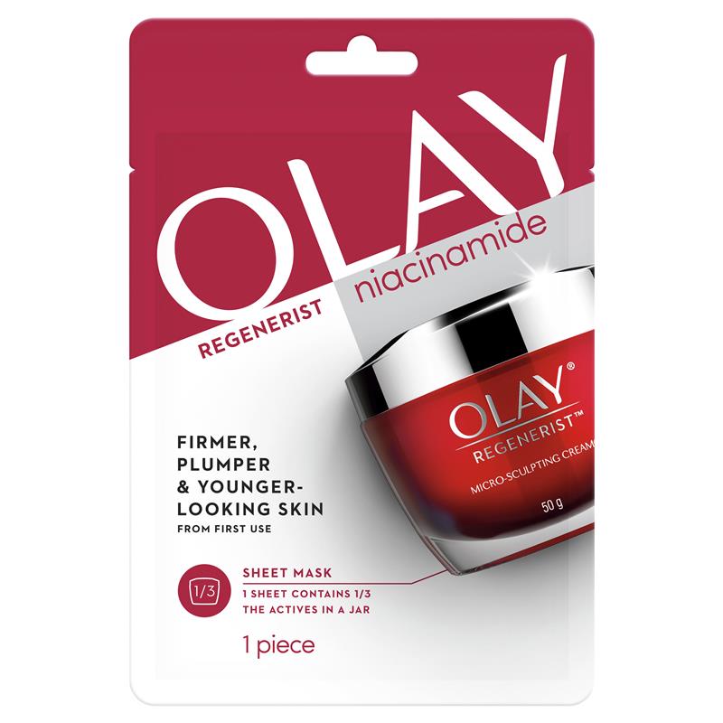 Buy Olay Regenerist Niacinamide Sheet Mask Online at Chemist Warehouse®