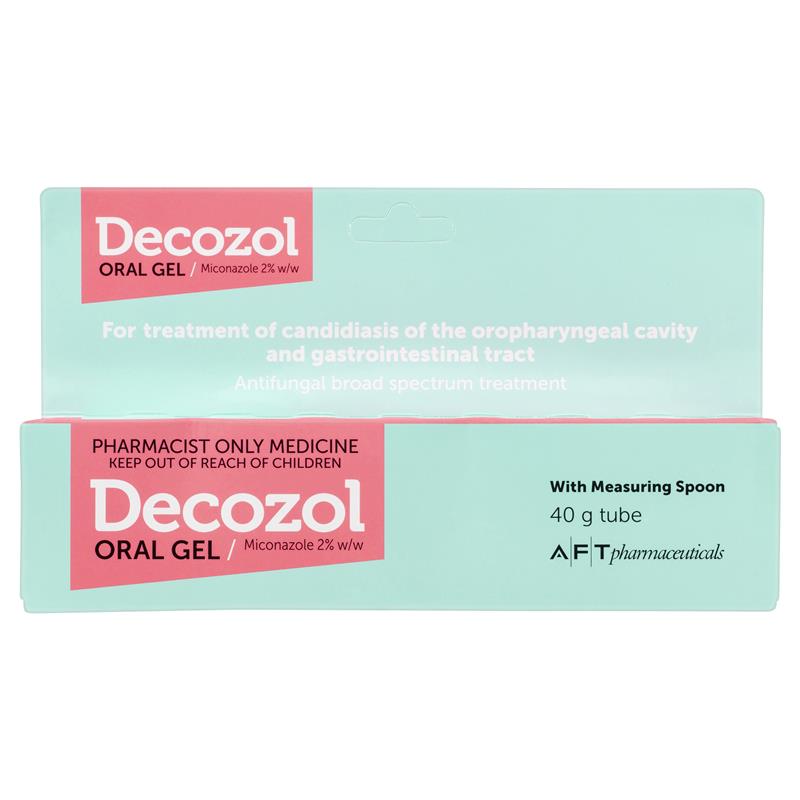 Buy Decozol Oral Gel 40g (Pharmacist Only) Online at Chemist Warehouse®