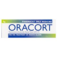 Buy Oracort Dental Paste 0.1 5g (Pharmacist Only) Online at Chemist ...