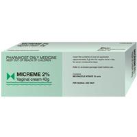 Buy Micreme 2% Vaginal Cream 40g (Pharmacist Only) Online at Chemist ...