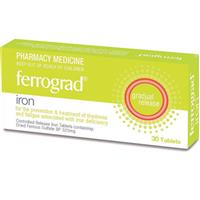 Buy Ferrograd 325mg 30 Tablets Online at Chemist Warehouse®