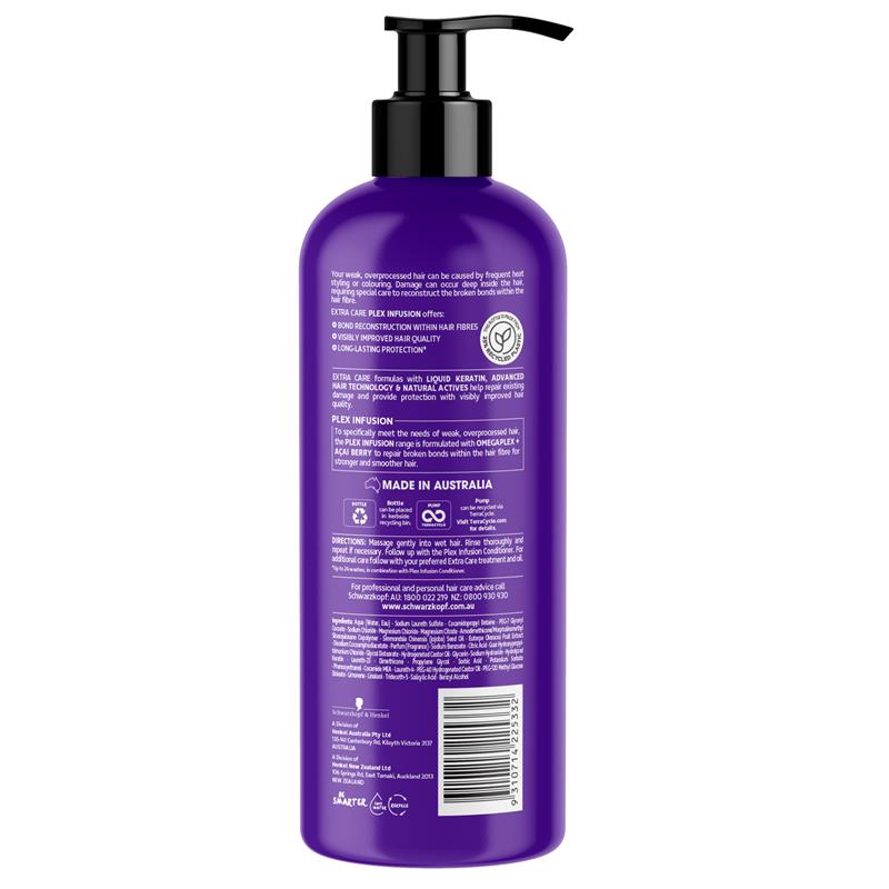 Buy Schwarzkopf Extra Care Plex Infusion Shampoo 950ml Online at ...