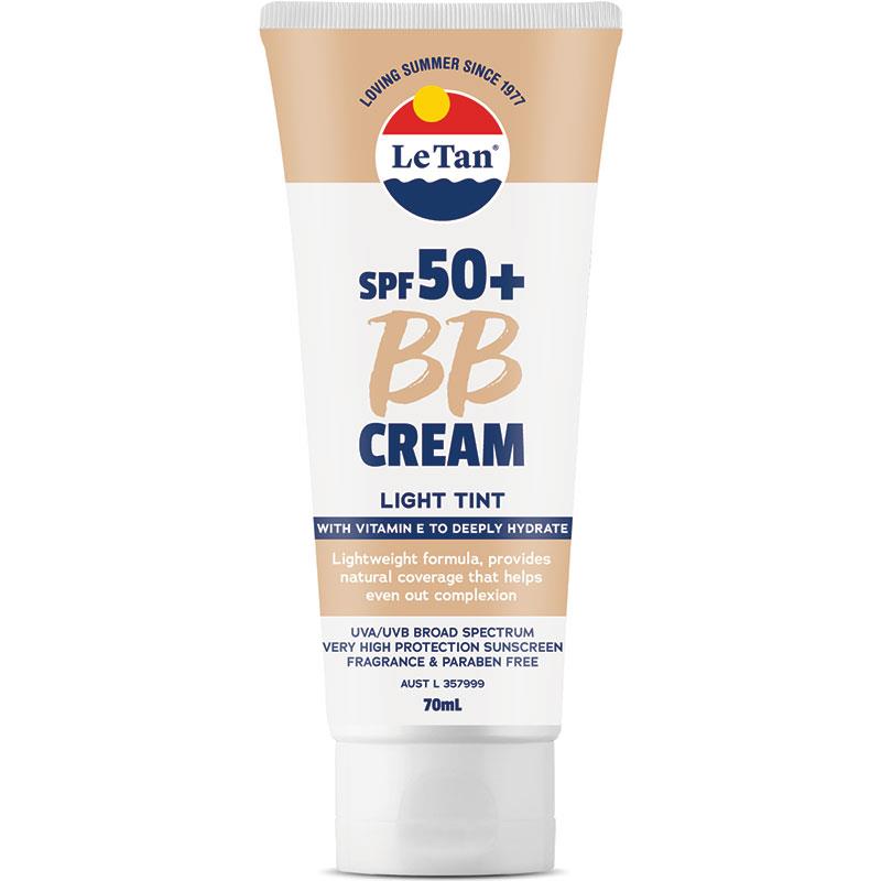 Buy Le Tan SPF 50+ BB Tinted Light 70ml Online at Chemist Warehouse®