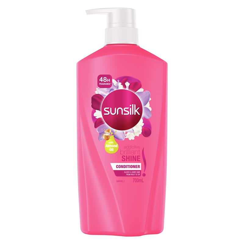 Buy Sunsilk Brilliant Shine Conditioner 700ml Online at Chemist Warehouse®
