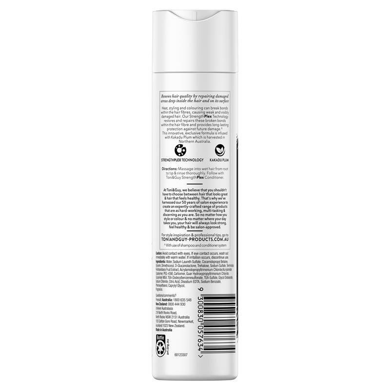 Buy Toni & Guy Strength Plex Bond Repair Shampoo 250ml Online at ...