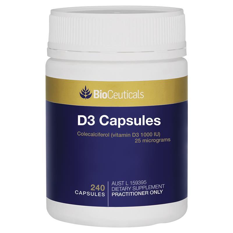 Buy BioCeuticals D3 Capsules 240 Capsules Online Only Online at Chemist Warehouse®