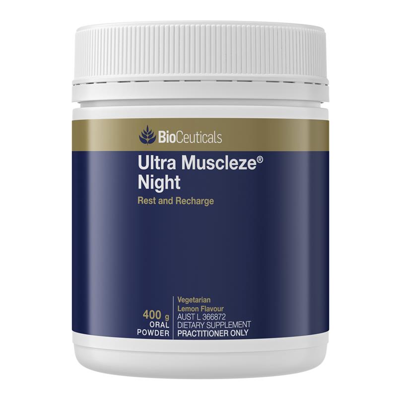 Buy BioCeuticals Ultra Muscleze Night 400g Online at Chemist Warehouse®