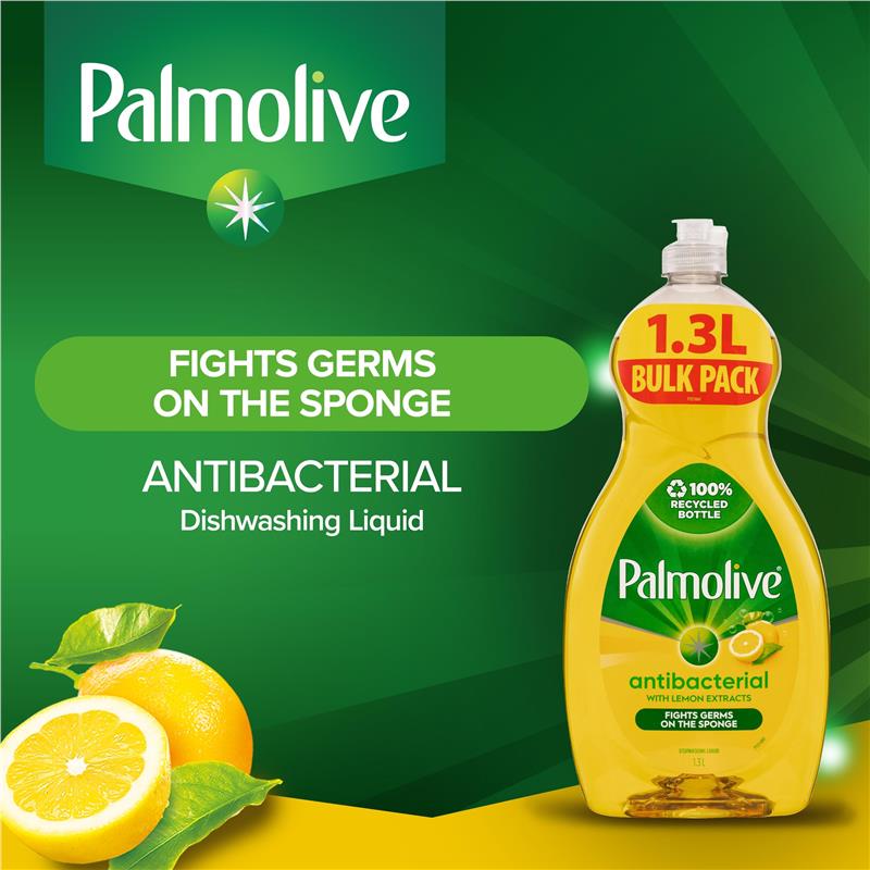 Buy Palmolive Dishwash Antibacterial 1.3 Litre Online at Chemist Warehouse®