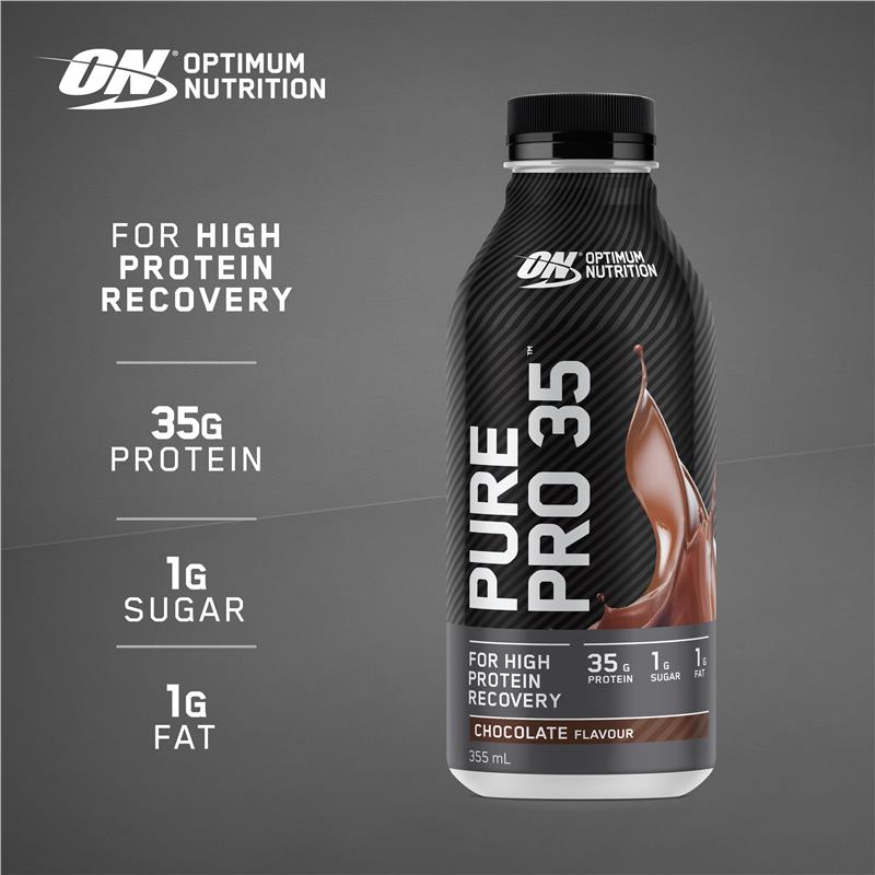 Buy Optimum Nutrition Pure Pro 35 Coffee 355ml Online at Chemist Warehouse®