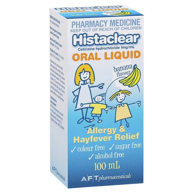 Buy Histaclear Oral Liquid 100ml Online at Chemist Warehouse®