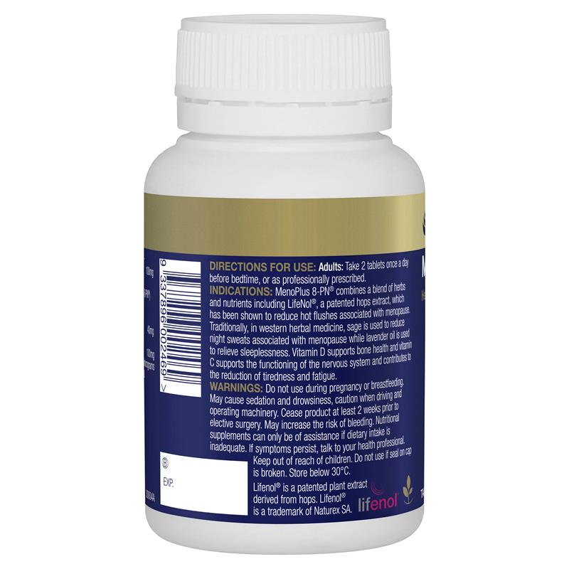 Buy BioCeuticals MenoPlus 8-PN 60 Tablets Online at Chemist Warehouse®