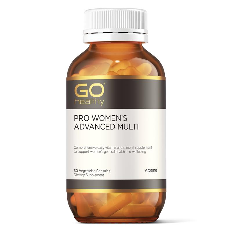 Buy GO Healthy Pro Women's Advanced Multi 60 Vege Capsules Online at ...