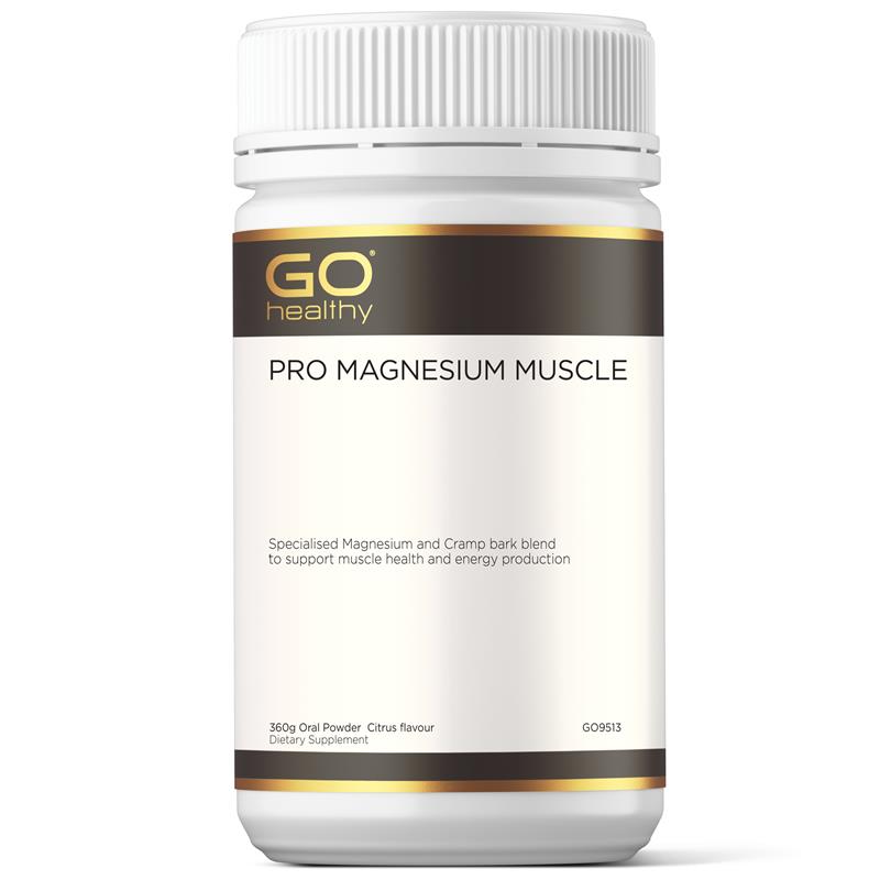Buy GO Healthy Pro Magnesium Muscle Powder 360g Online at Chemist ...