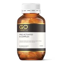 Buy GO Healthy Pro Activated B Complex 60 Vege Capsules Online at ...