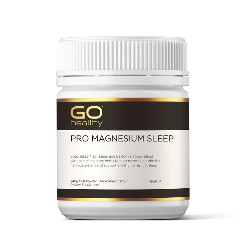 Buy GO Healthy Pro Magnesium Sleep Powder 240g Online at Chemist Warehouse®
