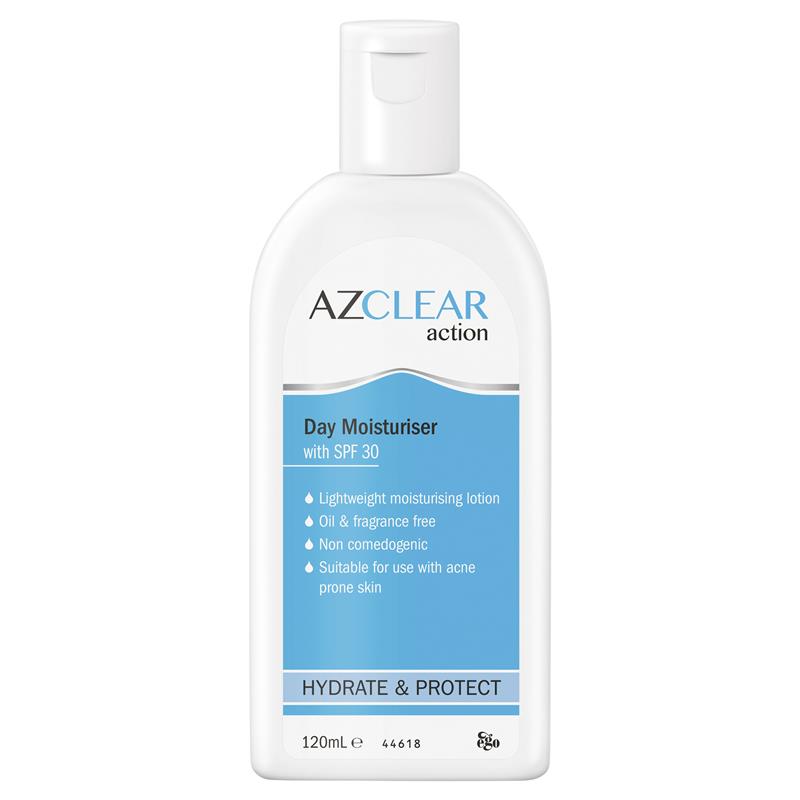 Buy Ego Azclear Action Day Moisturiser SPF 30 120ml Online at Chemist ...