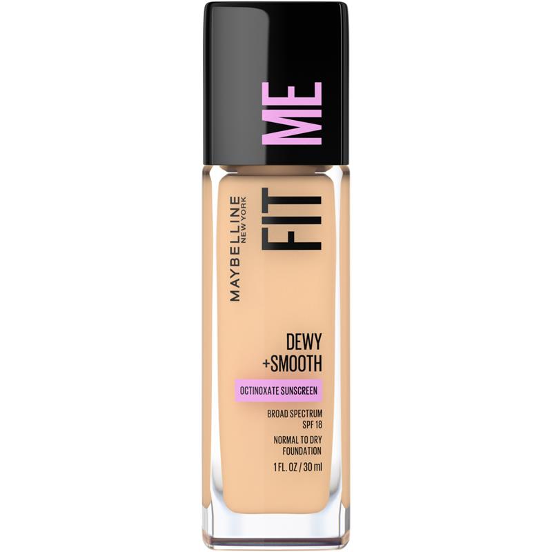 Buy Maybelline Fit Me Dewy Smooth Foundation Light Beige Online at ...