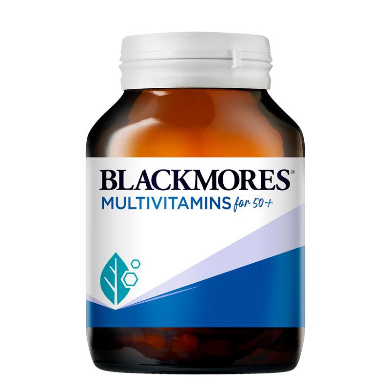 Buy Blackmores Sustained Release Multi For 50+ 60 Tablets Online at Chemist Warehouse®