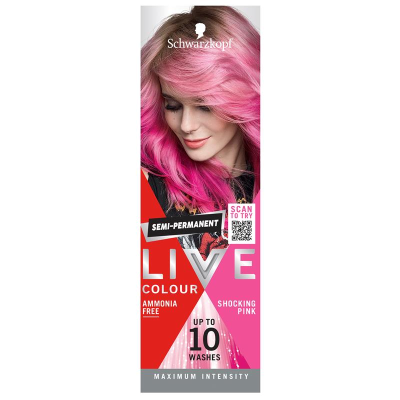 Buy Schwarzkopf Live Colour Ultra Brights Shocking Pink 75ml Online at ...