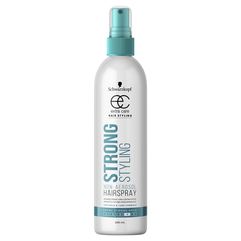 Buy Schwarzkopf Extra Care Strong Styling Non-Aerosol Hair Spray 200ml ...