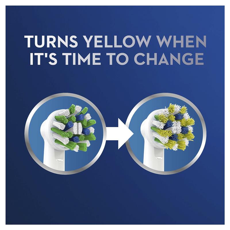 Buy Oral B Electric Toothbrush Refills Cross Action 3 Pack Online at ...