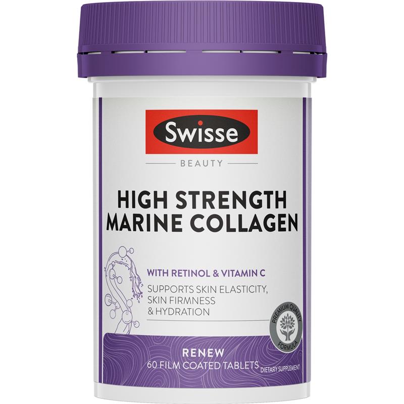 Buy Swisse Beauty High Strength Marine Collagen 60 Tablets Exclusive ...