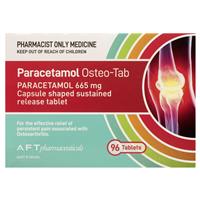 Buy Paracetamol Osteo SR 665mg 96 Tablets (Pharmacist Only) Online at ...