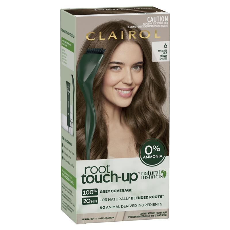 Buy Clairol Root Touch Up Natural Instincts Permanent Hair Colour 6