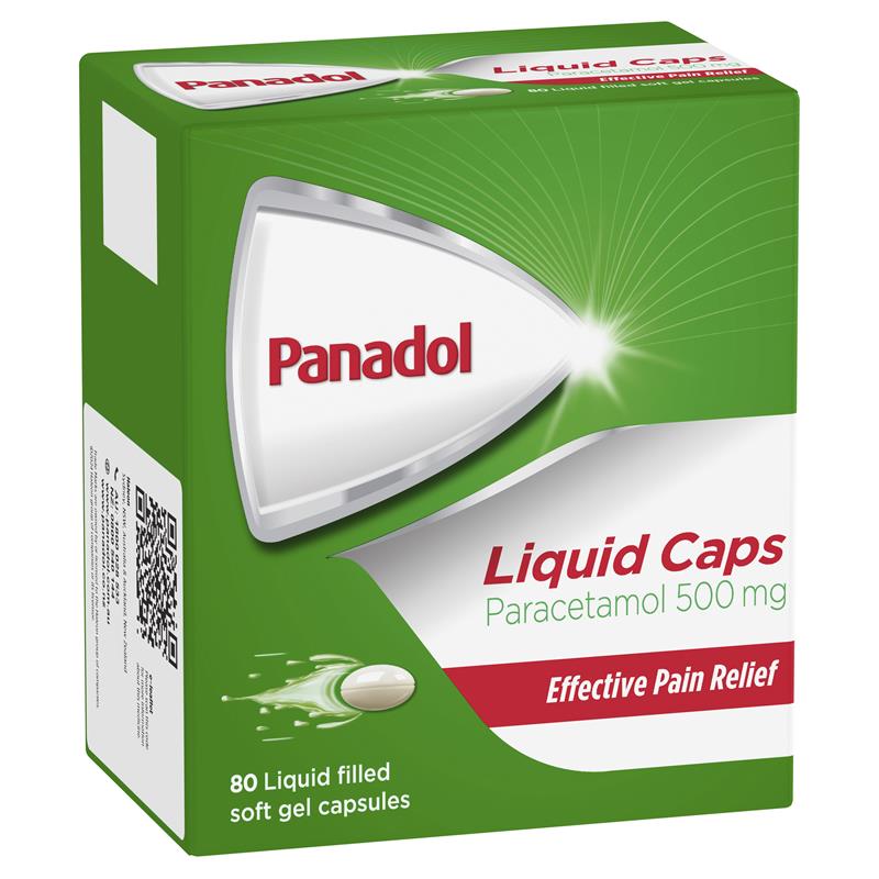 Buy Panadol Liquid Soft Gel 80 Capsules Online at Chemist Warehouse®